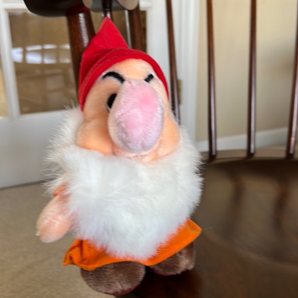 Disney | Toys | Disney Vintage Plush Grumpy Dwarf Vgc Freshly Laundered ...